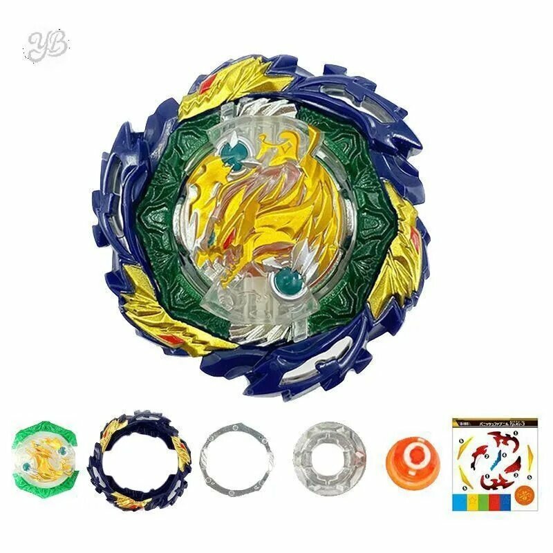 Маленькие детали включены. Игрушка Beyblade Burst B-185 Vanish Fafnir Tapered Kick-3 подходит для боя с друзьями. Одиночная игра.