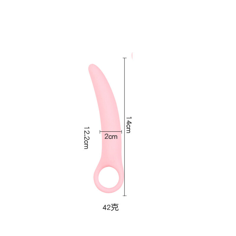 Анальная пробка в форме полумесяца, палочка для женской мастурбации, SM-тренировка, игрушка для анального развития,