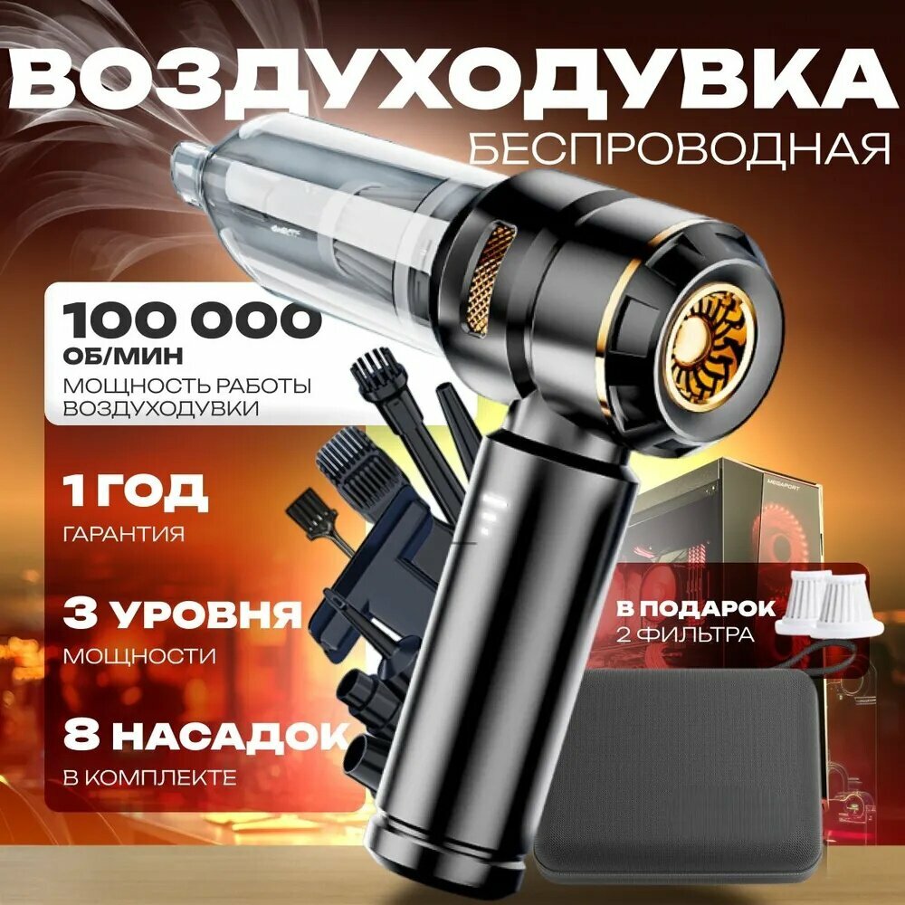 Воздуходувка портативная