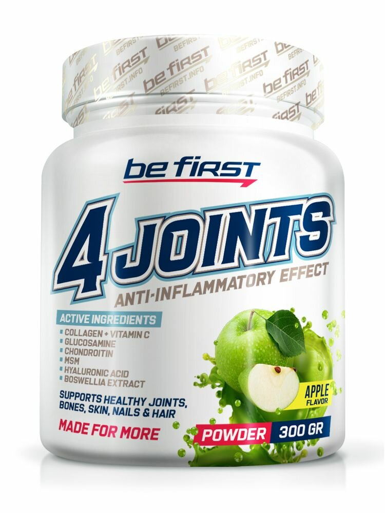 Be First 4joints powder 300 г Яблоко
