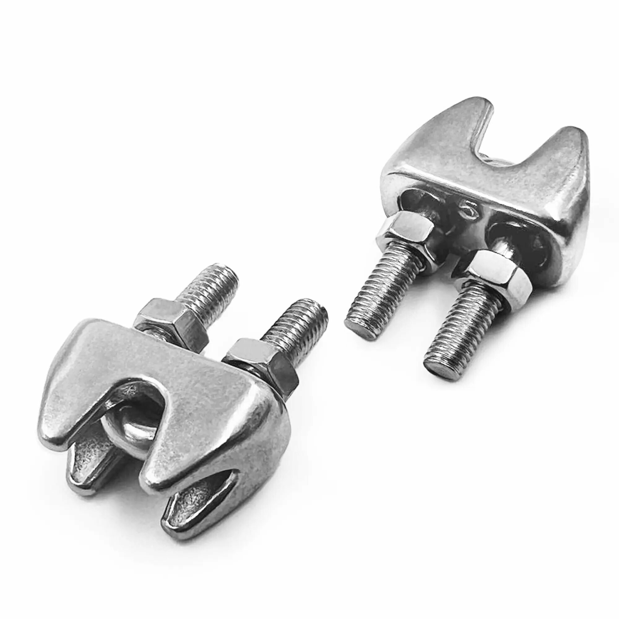 Зажим для троса 2 мм нержавеющая сталь А4 ART 9074 "МастерБолтиков" ( 2 шт )