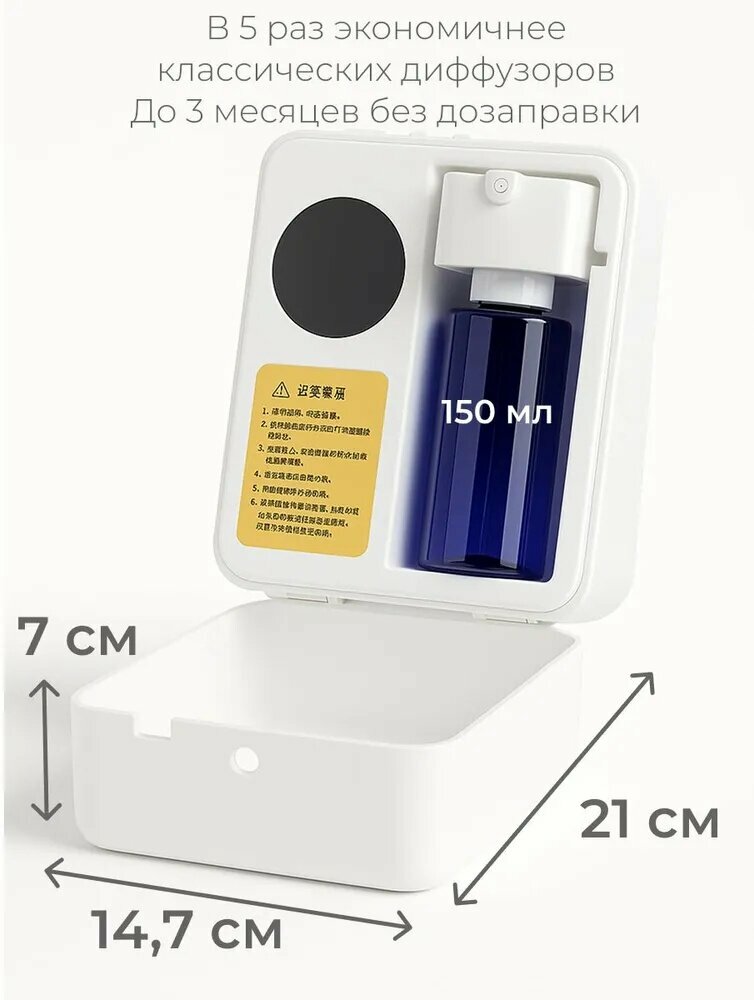 Scent Share Аромадиффузор ультразвуковой BASIC, белый — фото 1