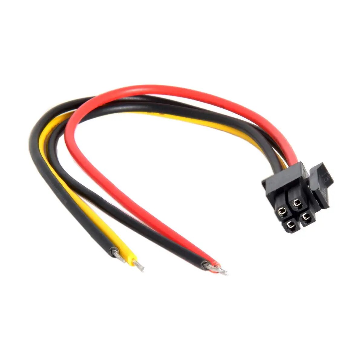 JoniSerl 4-контактный кабель-переходник ATX Molex Micro Fit 20см 20AWG 1pcs, ATX 20cm