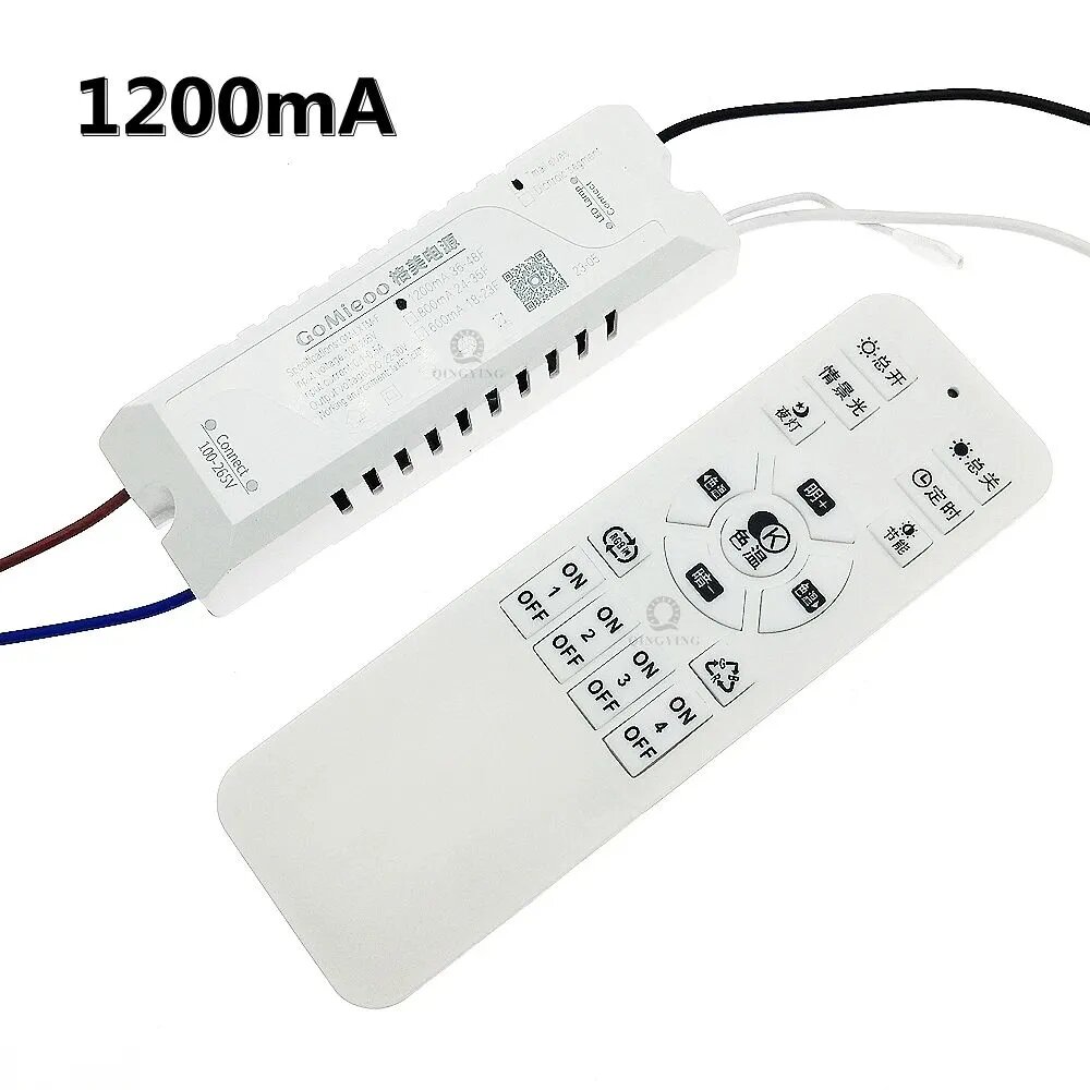 2,4 г интеллектуального источника питания DC24V 600-3000MA 2PIN Color Parallel Led Driver GM-LXTM-F