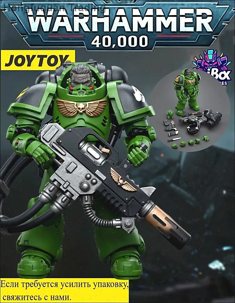 AniBox Warhammer 40000 Salamanders Eradicators Brother T Kren 1/18 подвижная фигурка сменные аксессуары высокая детализация