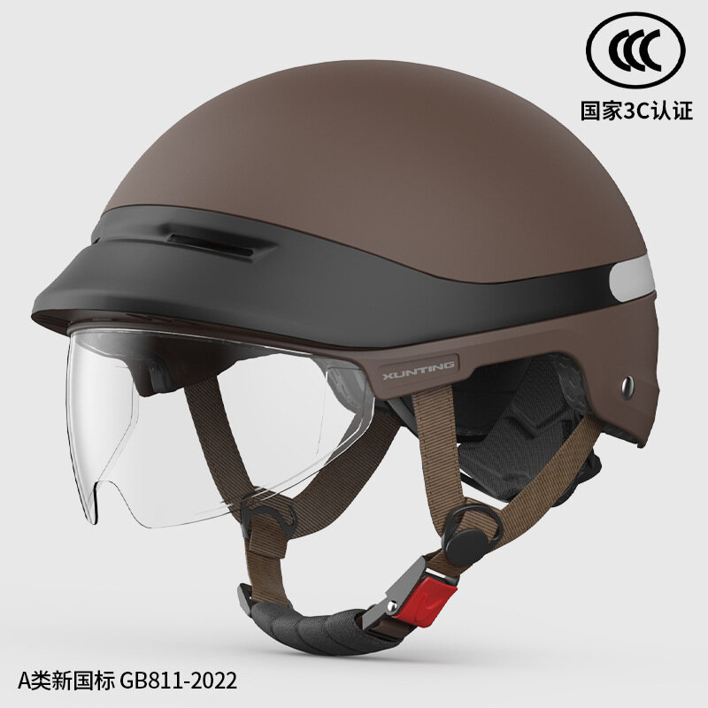 Новый электрический велосипедный шлем для мужчин и женщин, оптовый полушлем для электросамокатов, защитный шлем для электровелосипедов, всесезонный шлем с сертификацией 3C