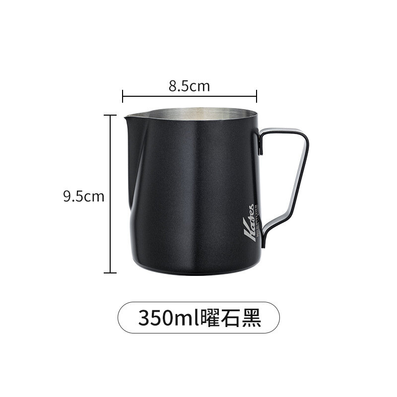 Кувшин для латте-арта KAFES с носиком, чашка для латте-арта 304, чашка для вспенивания молока 350 мл/600 мл, чашка для латте-арта из нержавеющей стали