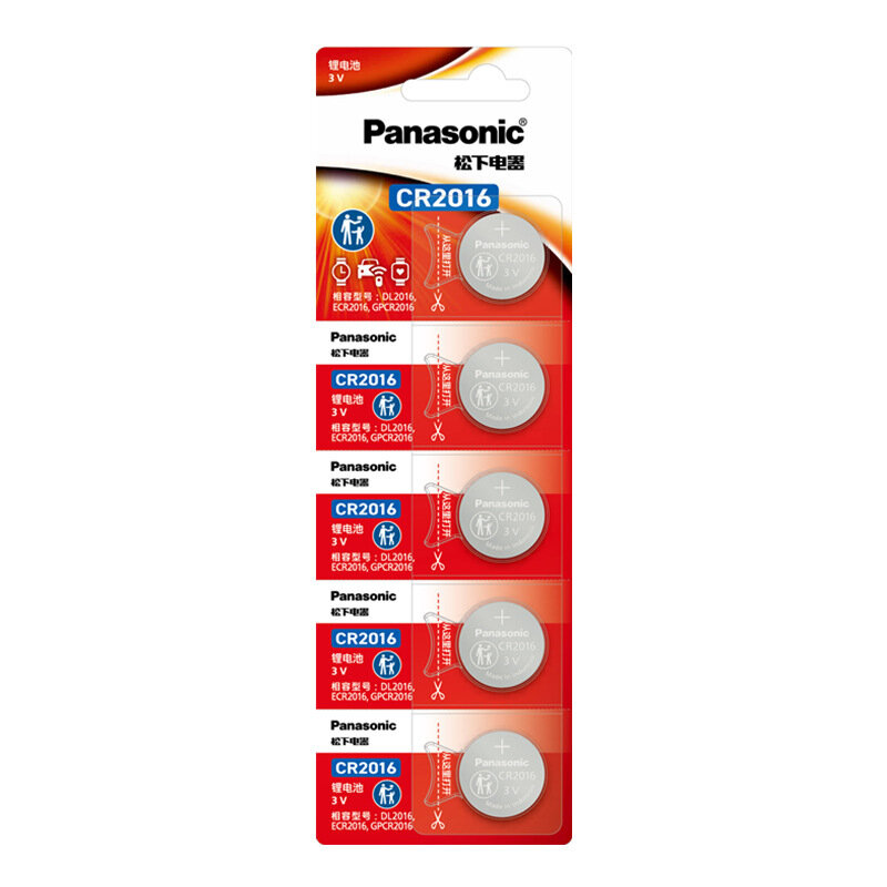 Оригинальная батарея Panasonic CR2032 CR2025 CR2016, кнопочная батарея для автомобильного пульта дистанционного управления, 3В батарея