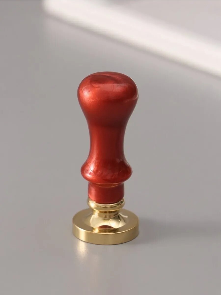 Печать для сургуча с буквой W и венком