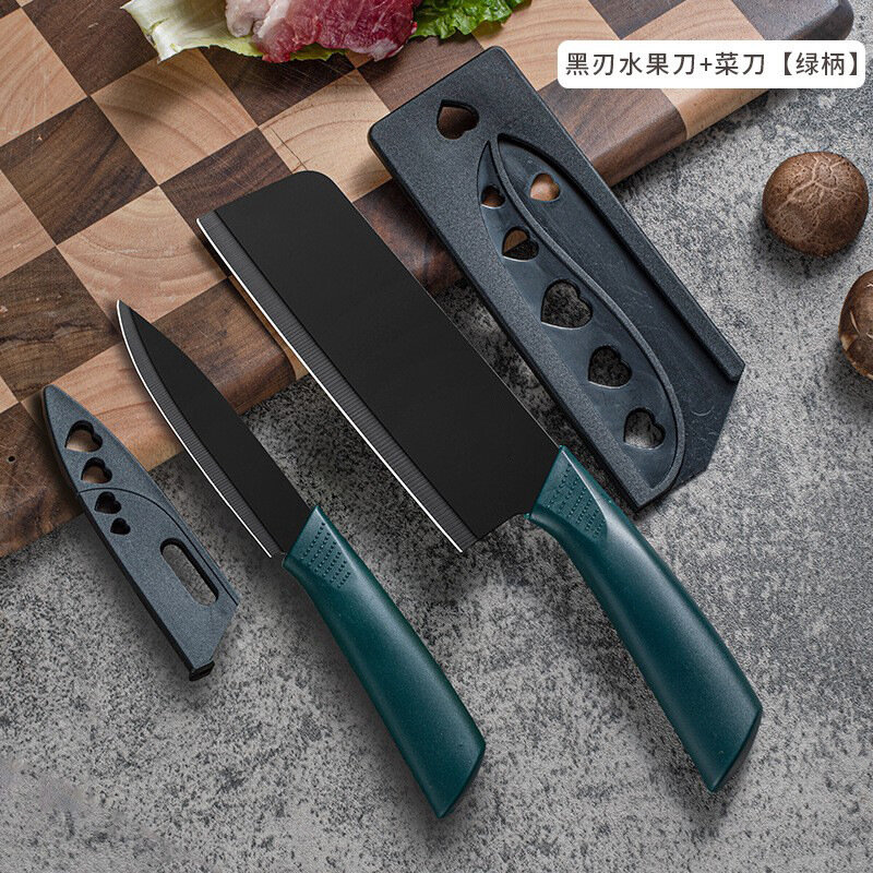 Кухонный нож, бытовой нож, нож для нарезки мяса, фруктовый нож, женский нож, кухонный нож с черным лезвием, шеф-нож, продажа напрямую от производителя