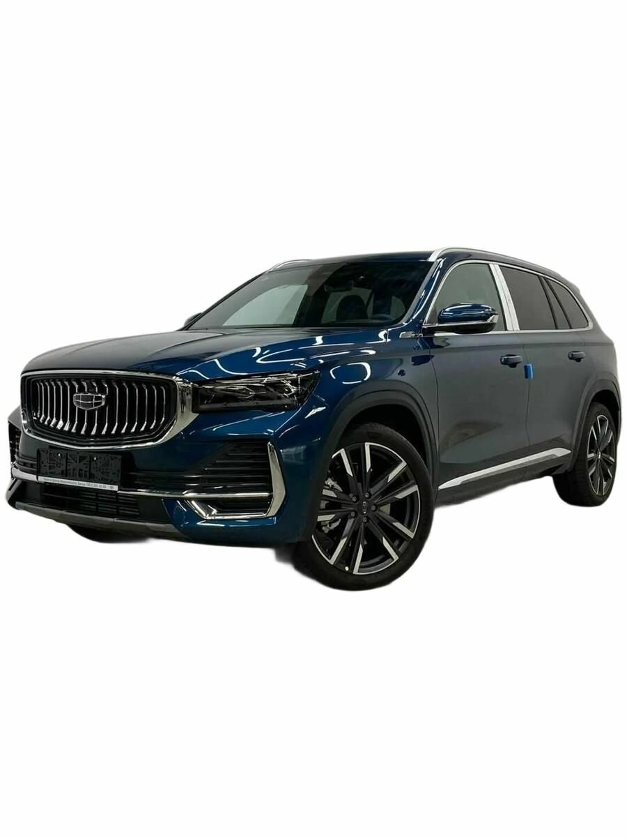 Смарт ключ Geely Monjaro оригинальный 4А, черный ABS - пластик
