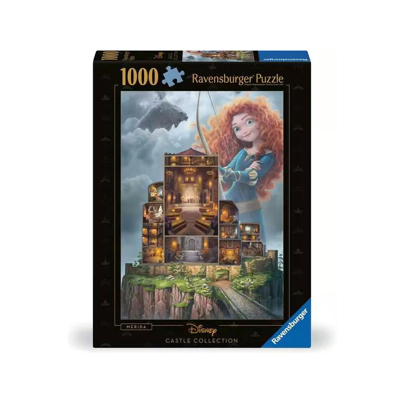 Пазл Ravensburger 1000 Disney Дворец Мериды, арт.00263, классический