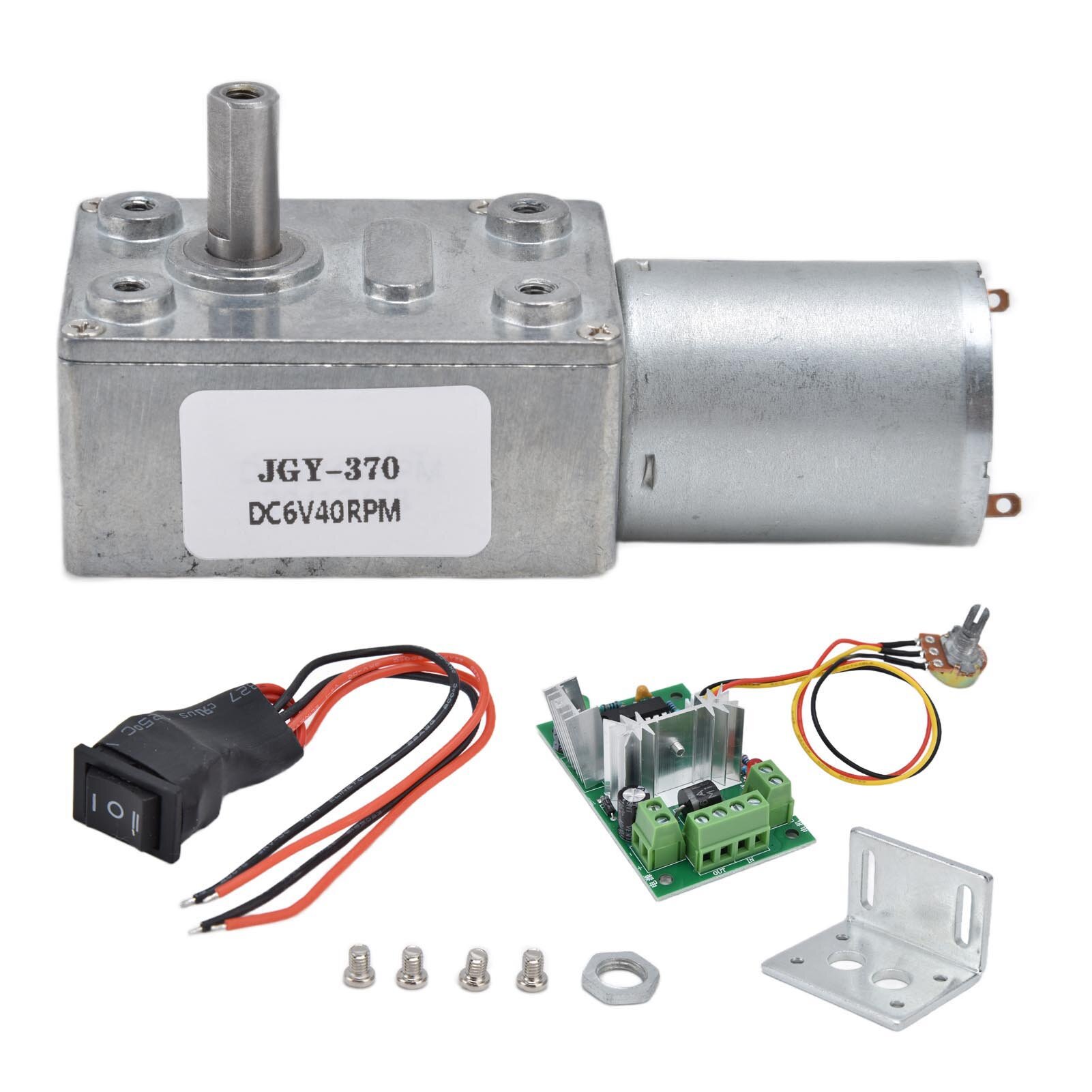 Мотор с шестерней 6V DC редукторный двигатель для DIY проектов низкое напряжение