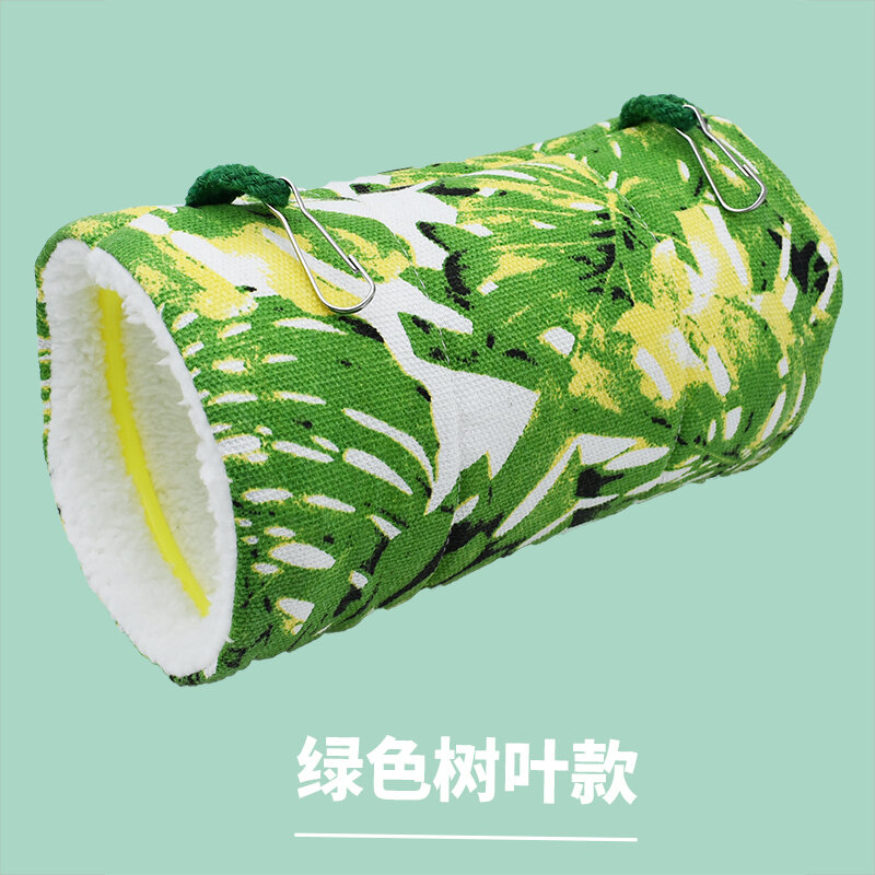 Гнездо для птиц для тепла, зимнее гнездо для попугаев, утолщенное и плюшевое, подходит для корелл, неразлучников, волнистых попугаев и других мелких птиц, аксессуары для птичьих клеток, гнездо-теплоизолятор.