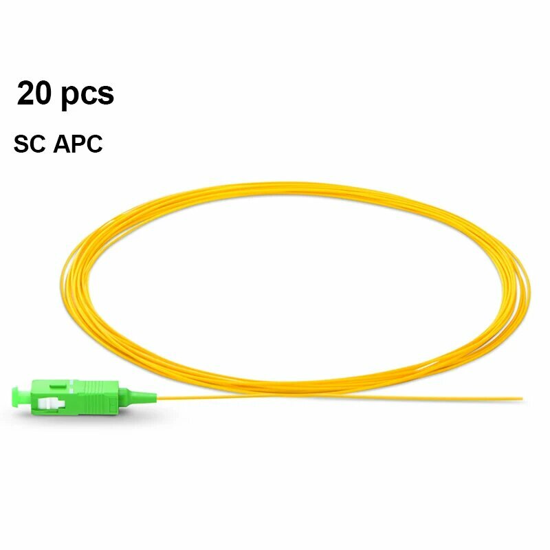 ONTi 20/50/100/200 шт./лот SC APC/UPC оптоволоконный пигтейл симплекс 9/125 1 м одномодовый оптоволоконный пигтейль 0,9 мм