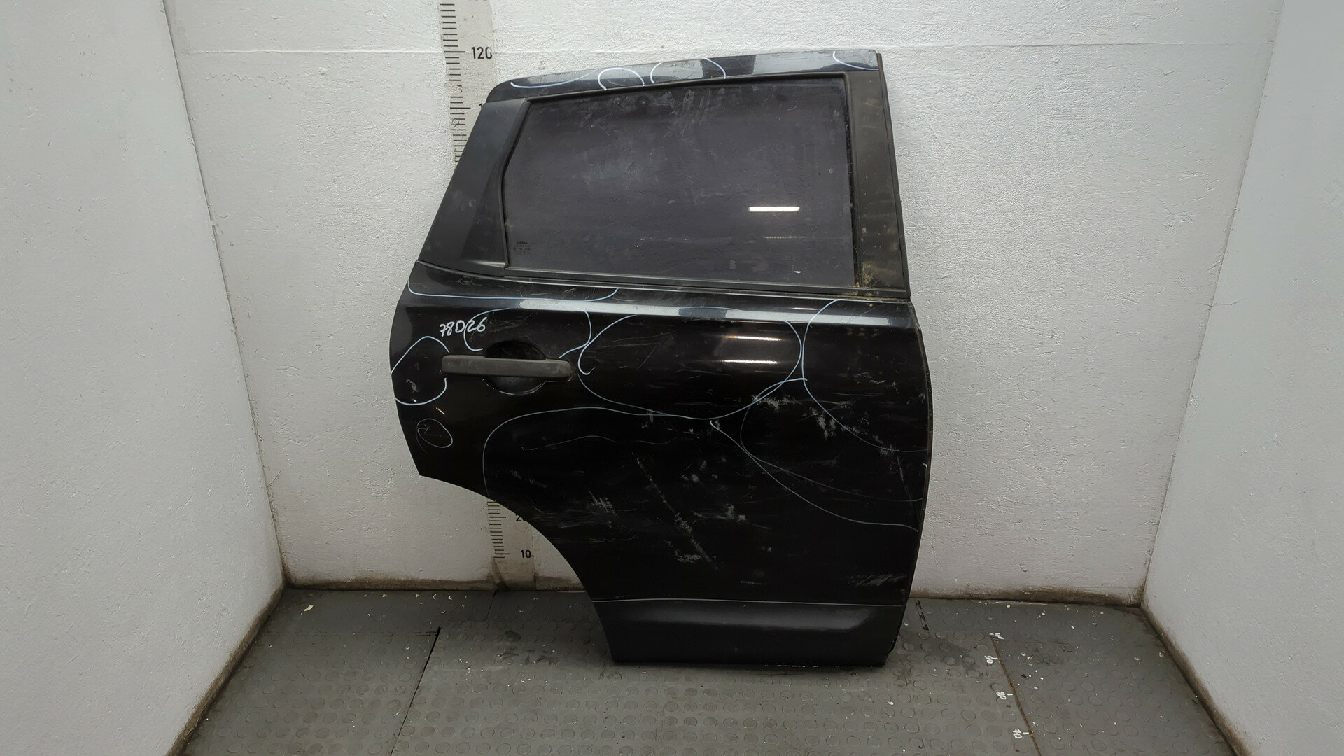 Дверь боковая (легковая) правая задняя Nissan Qashqai Б/У