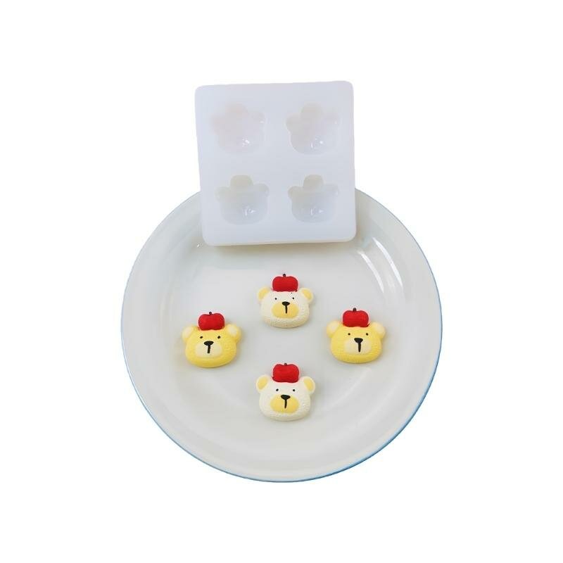 Силиконовая форма в виде мишки, 3190