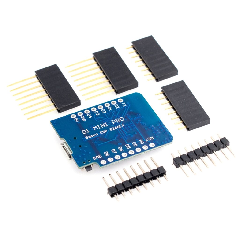 D1 Mini Pro NodeMcu Lua ESP8266 — фото 1