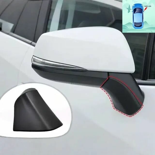 Для Toyota RAV4 2020 2021 2022 2023 2024 автоматическое заднее зеркало с подогревом, стеклянная крышка, рамка указателя поворота, нижняя часть справа.