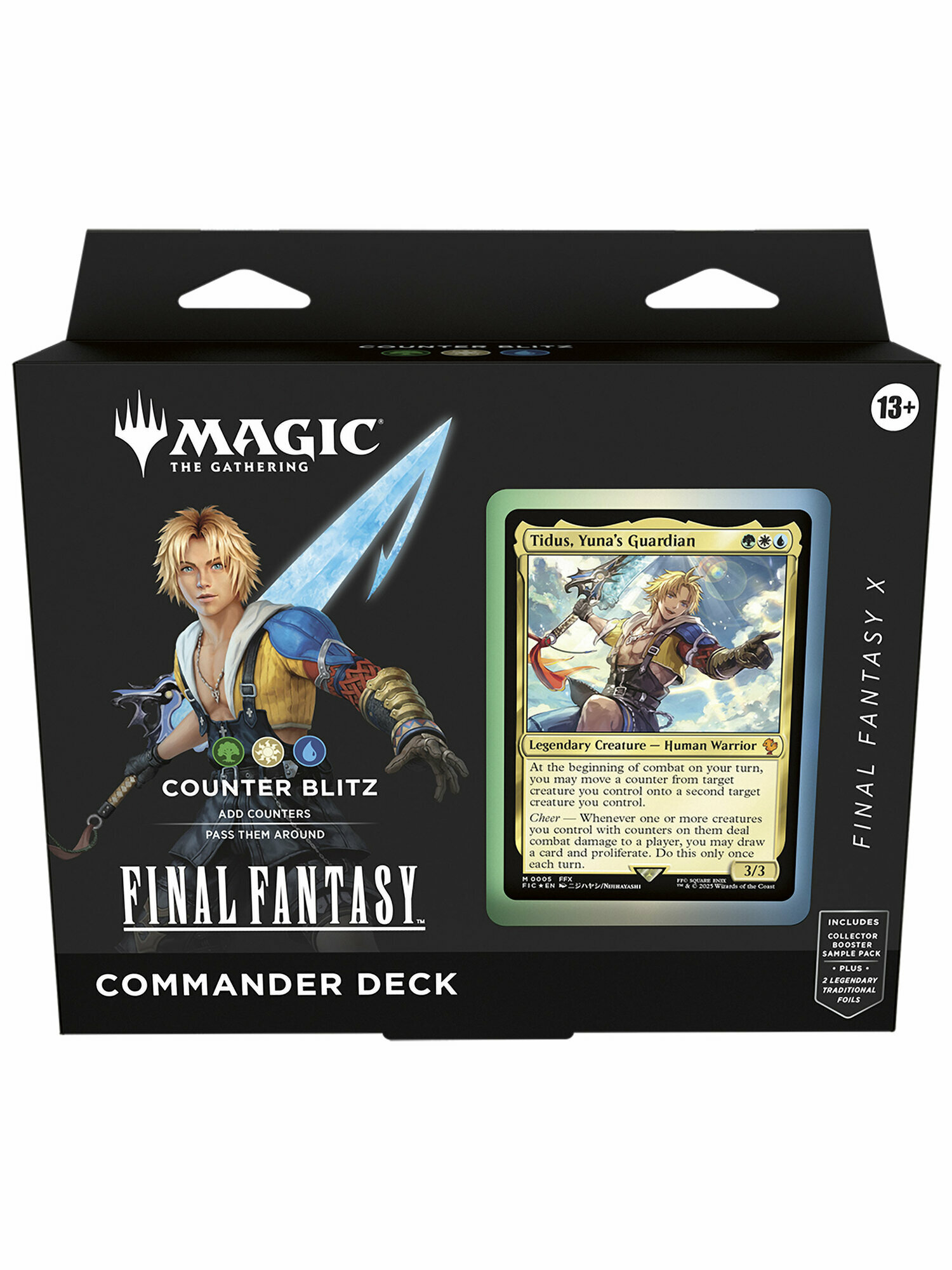 Magic The Gathering: Колода Commander Deck MTG Counter Blitz издания FINAL FANTASY на английском