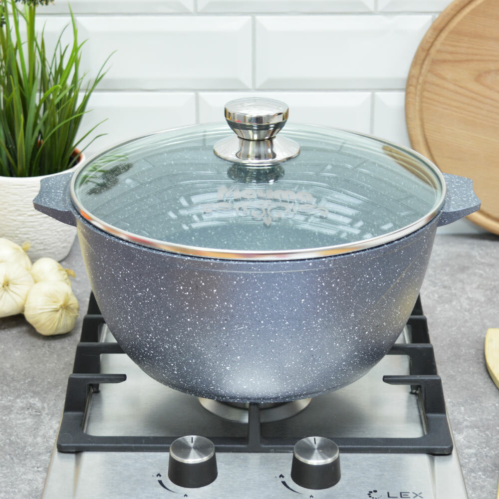 Кастрюля 6л Гранит