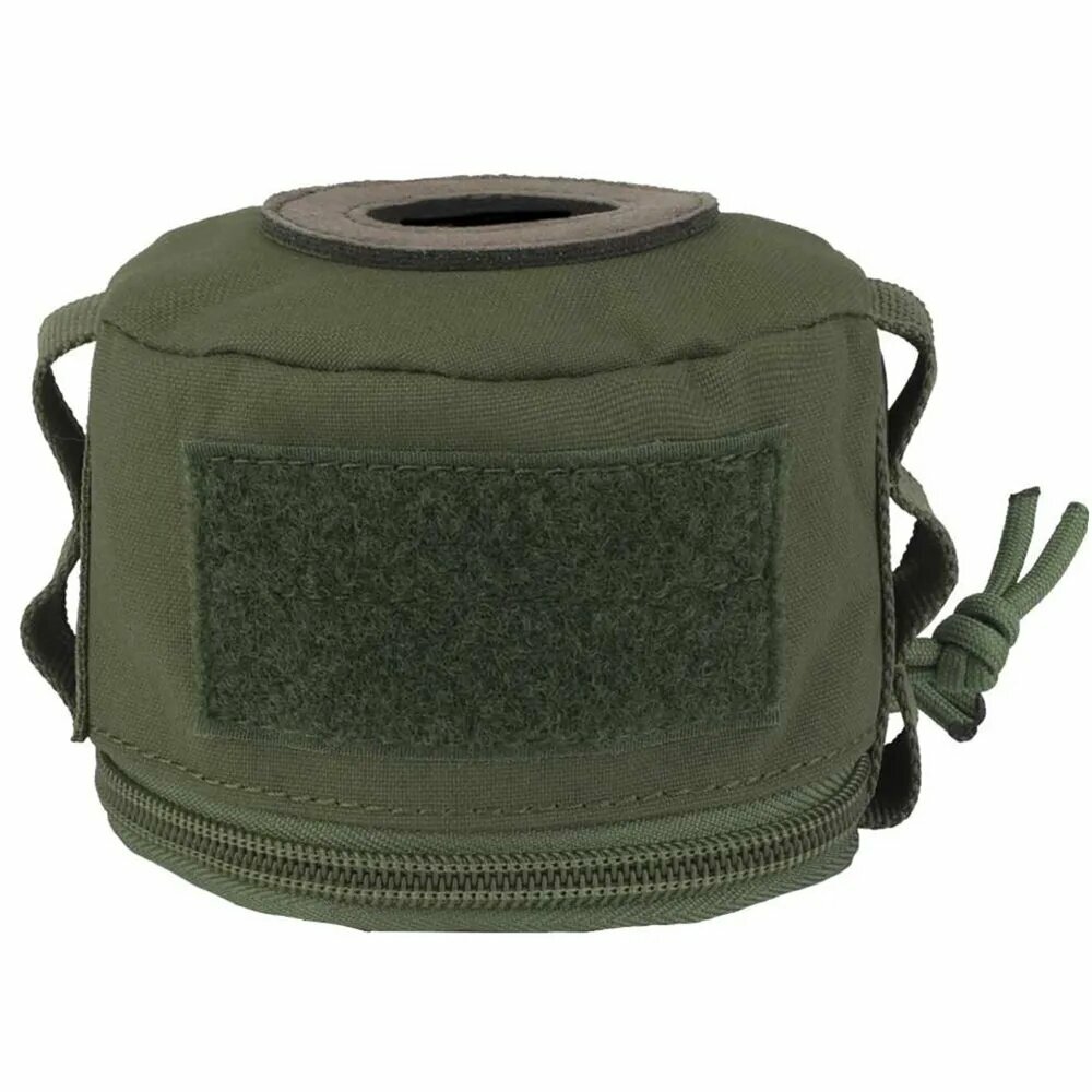 Чехол для газового баллона WST, для походов, с молнией, зеленый