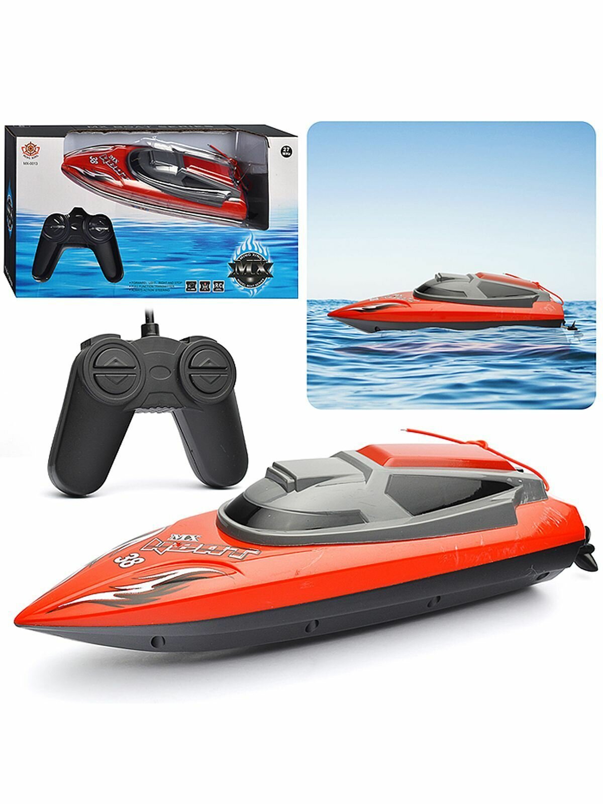 Игрушка "Лодка Кристина", радиоуправляемая (MX-0013-3)