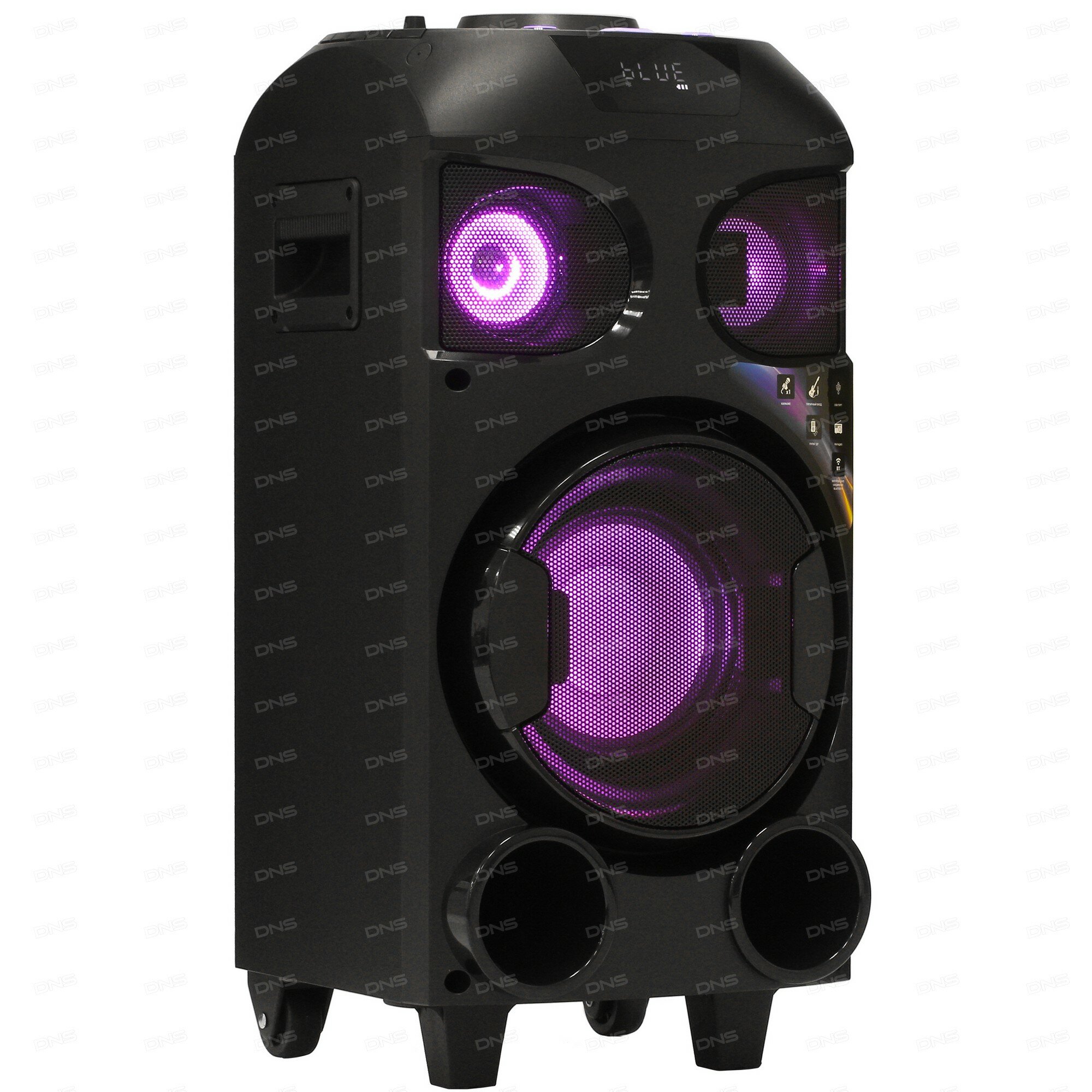 Портативная аудиосистема Aceline LP-V100, черный Б/У уценка