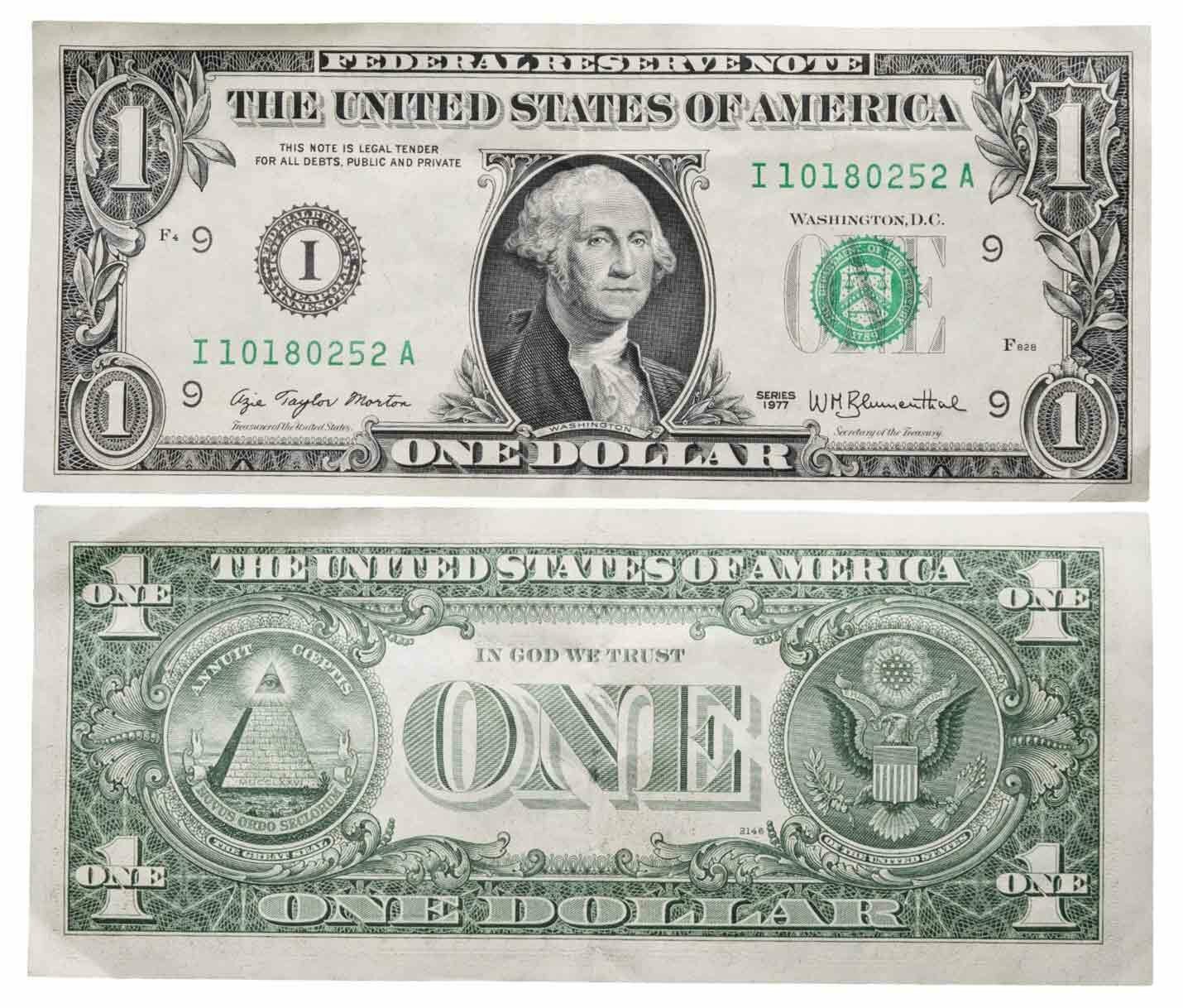 США 1 доллар 1977 года Pick 462а I-Миннеаполис