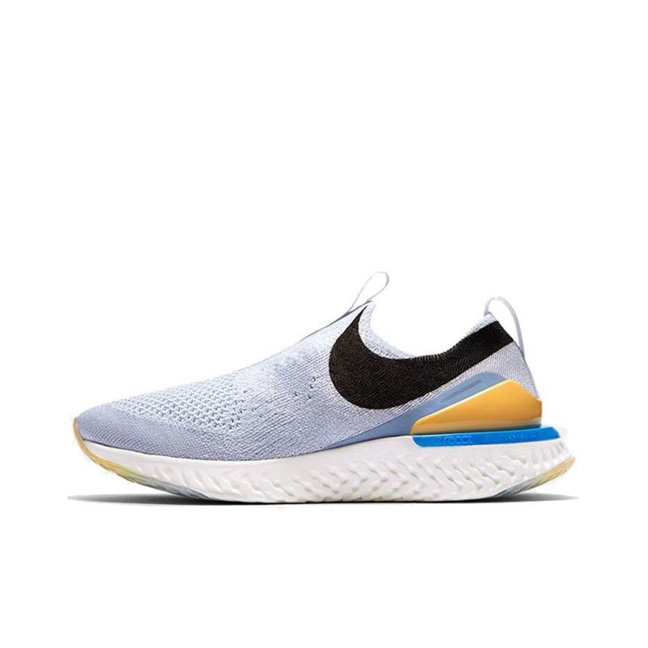 Кроссовки NIKE Epic React Racer, размер EU 36 стопа (22.5CM), серый — фото 1