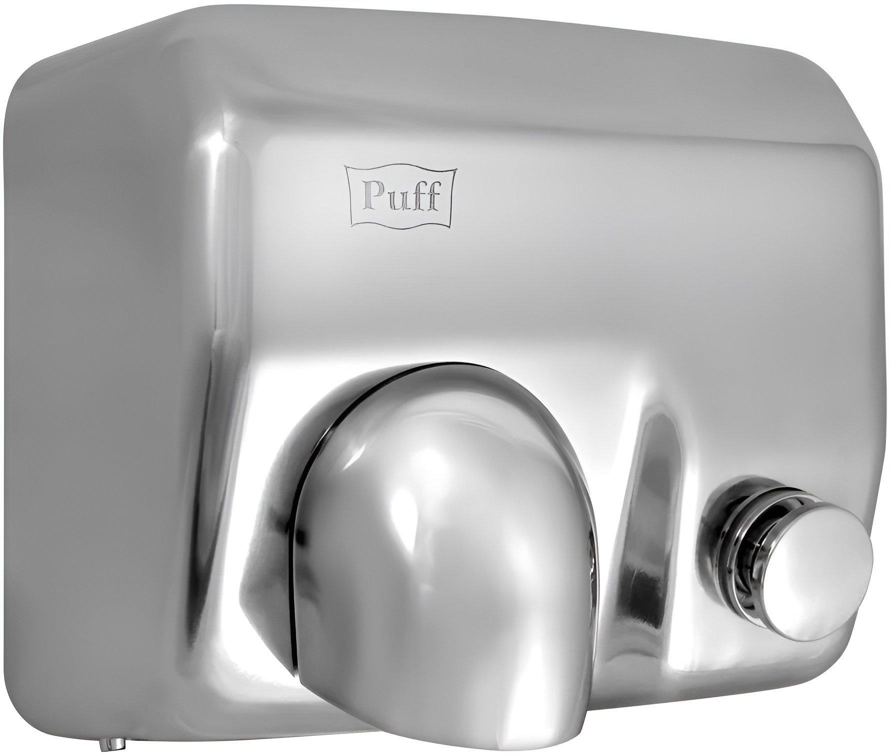 Сушилка для рук "Puff" 8844, антивандальная, 2300Вт, серебристая