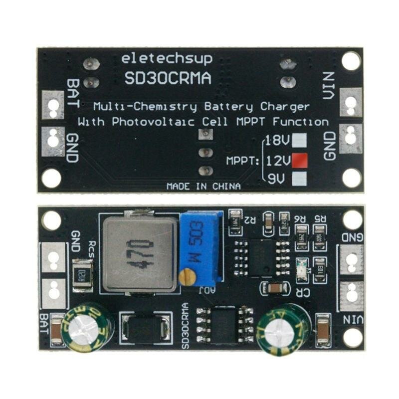 MPPT контроллер заряда для солнечных систем, 12V