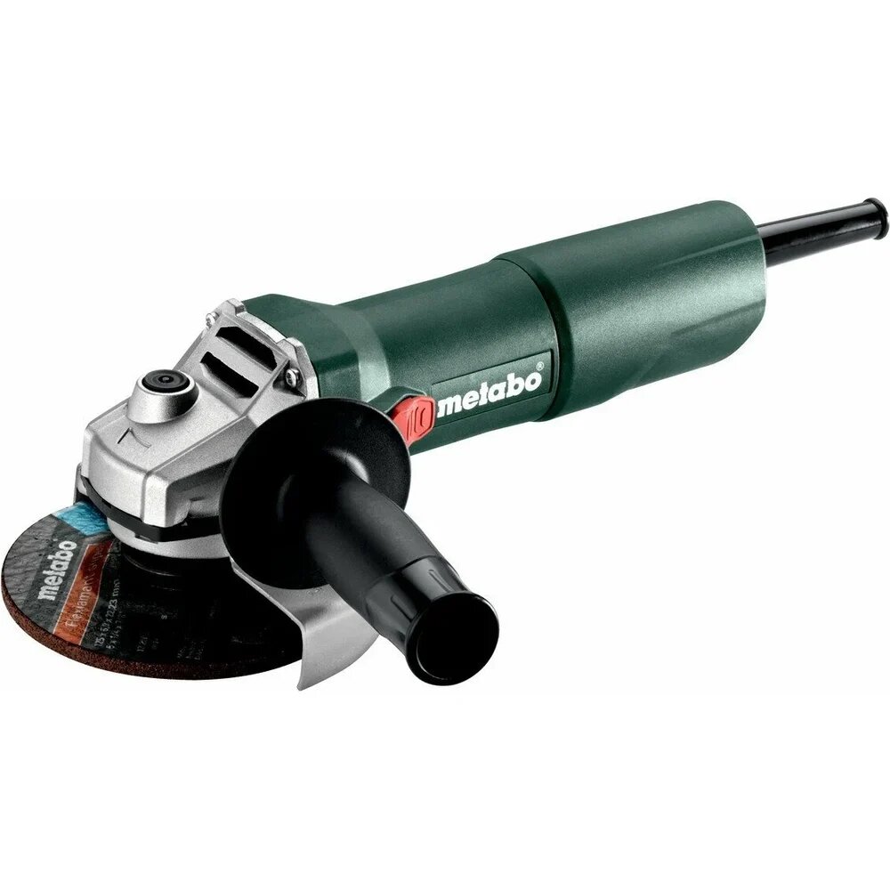 Углошлифовальная машина Metabo W 750-125, 750 Вт, 125 мм, двухпозиционная рукоятка