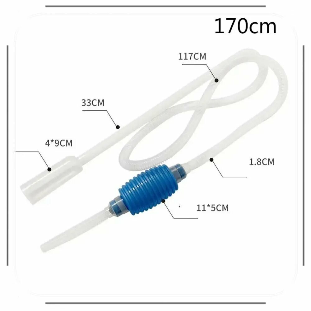Сифон для аквариума и набор для чистки