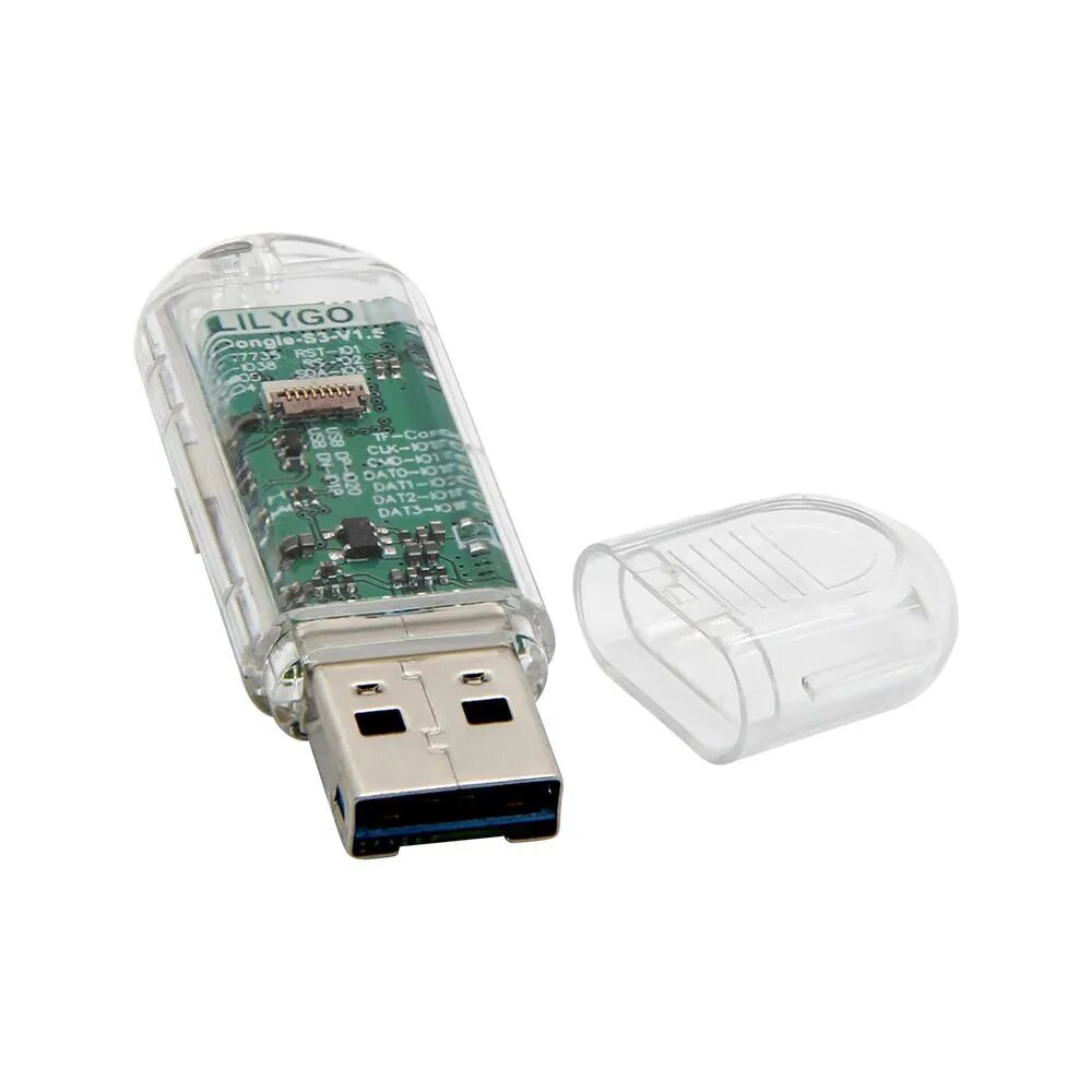 LILYGO T-Dongle-S3 0,96-дюймовый ЖК-дисплей Поддержка WiFi Bluetooth