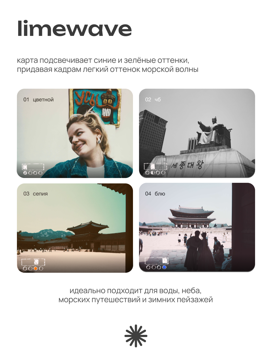 Дополнительный фильтр для камеры PaperShoot Limewave filter card — фото 1