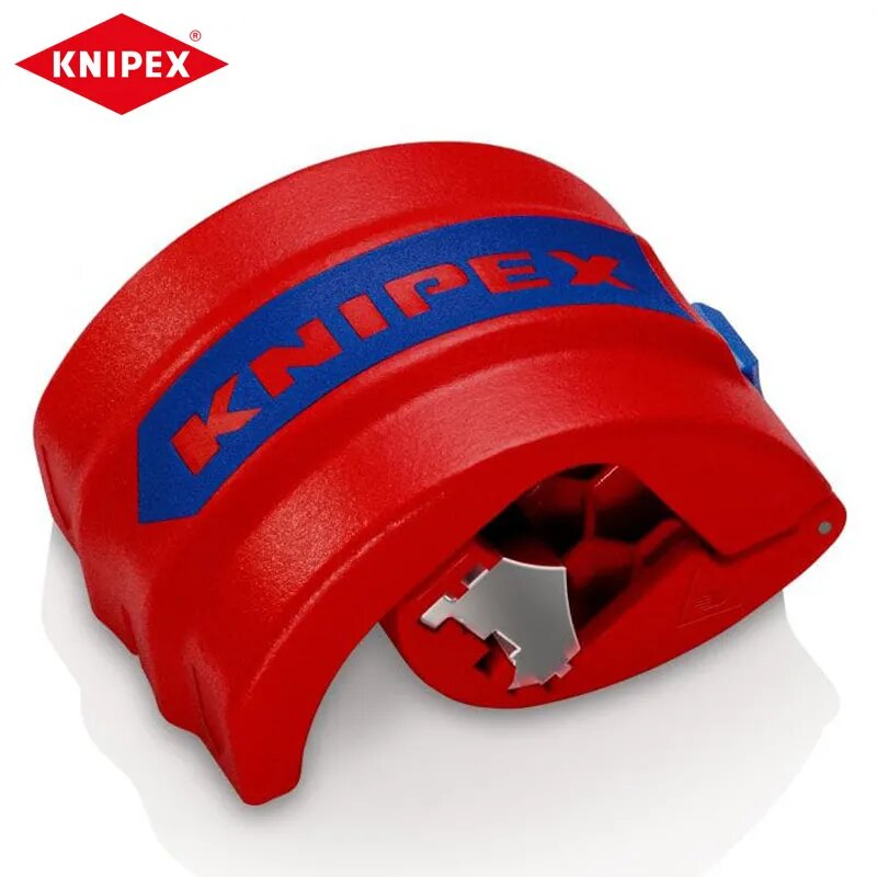 KNIPEX 902210BK BiX резак для пластиковых труб и уплотнительных манжет вращающийся острый ручной инструмент