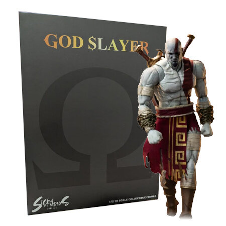 Коллекционная фигурка 1/12 Кратос (серия God of War) - Sigma Toys (GOW-01A)