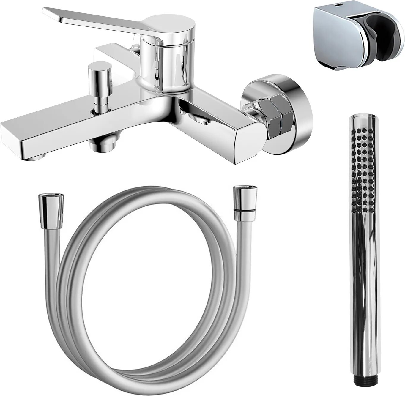 Смеситель для ванны с душем Azario VISE AZ-VSA238330C хром