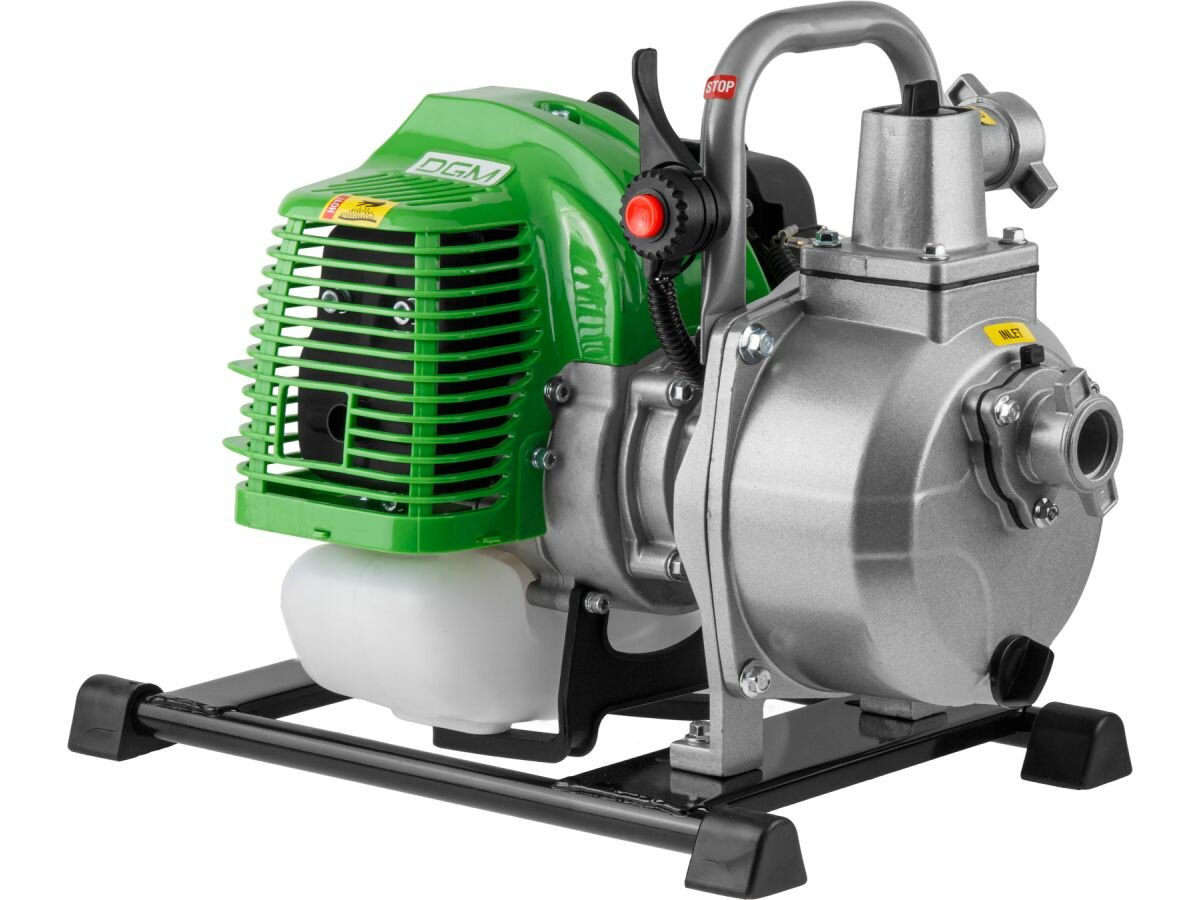 Мотопомпа бензиновая для воды 2-тактный двигатель 160 л/мин DGM TMP-101 (DG2114-1)