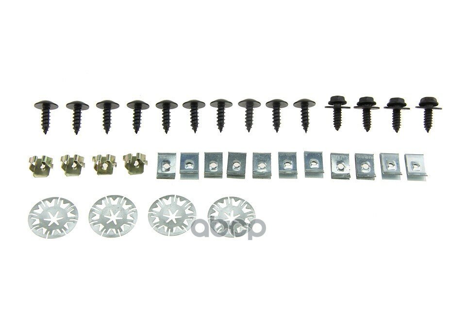 К-Т креплений защиты двигателя AUDI A3 2000-2003, SEAT LEON 1999-2005, TOLEDO 1999-2004, VW BORA 1998- шт. NTY арт. EZC-VW-122