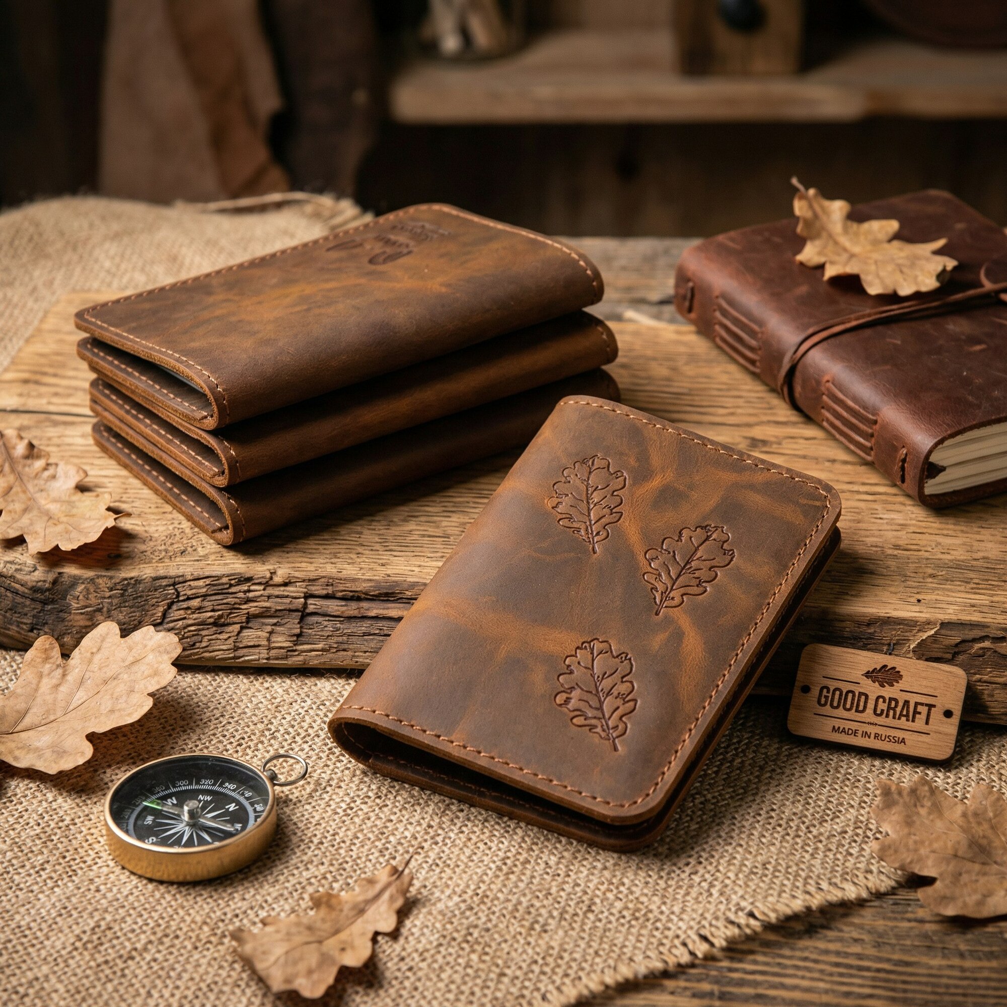 Обложка для паспорта Good Craft