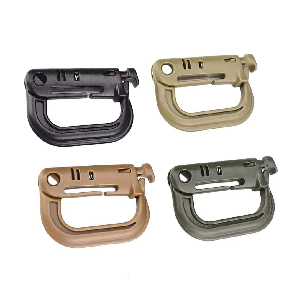 4 шт. многофункциональные карабины для туризма и альпинизма