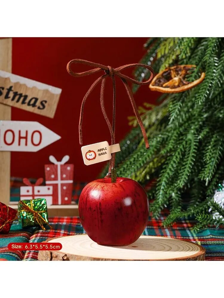 Украшения в виде яблок