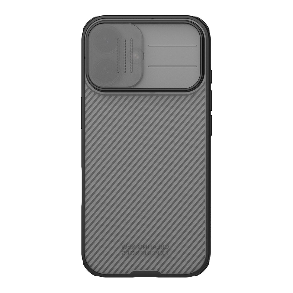Nillkin чехол с защитой камеры для iPhone 17, CamShield Pro, прозрачно-черный