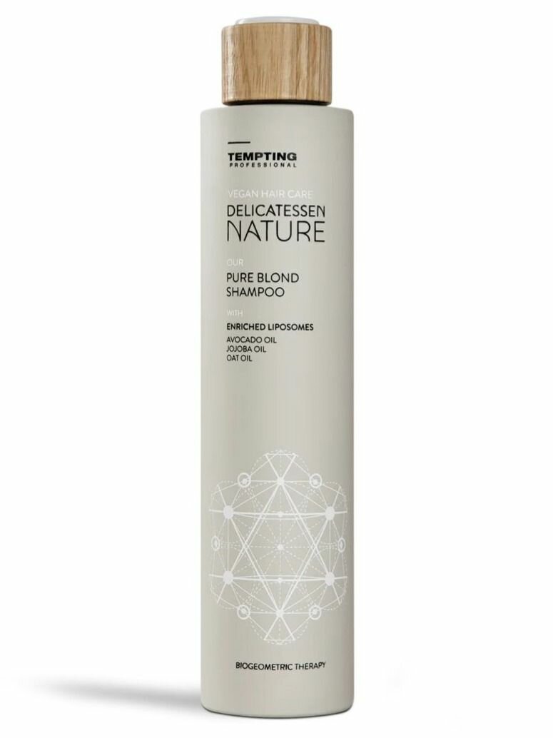 Tempting Professional, Pure Blond Shampoo, Шампунь с фиолетовым пигментом для светлых волос, 300 ml