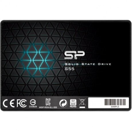 Накопитель SSD Silicon Power Slim S55 240Gb (SP240GBSS3S55S25)