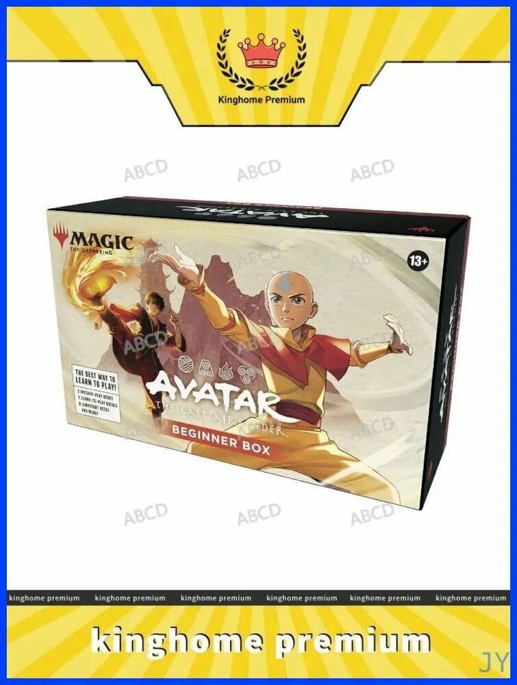 Magic: The Gathering Avatar: The Last Airbender Beginner Box 2-Player Card Game (Includes 2 Tutorial Decks, 8 Themed Decks, 2 Playmats, 2 Spindowns, and More) (Английский)