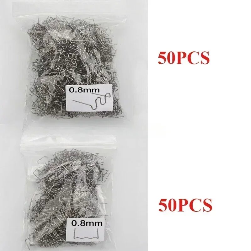 100 шт. S волнистые скобы, пластиковый сварочный бампер, паяльник, горячий пластиковый Style B