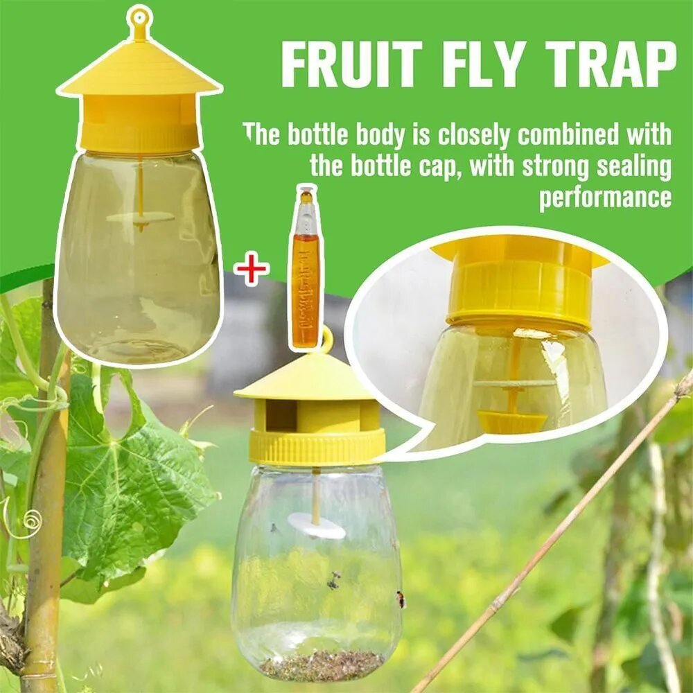 Ловушка для ос и пчел, шершней, мух большая набор 2штуки